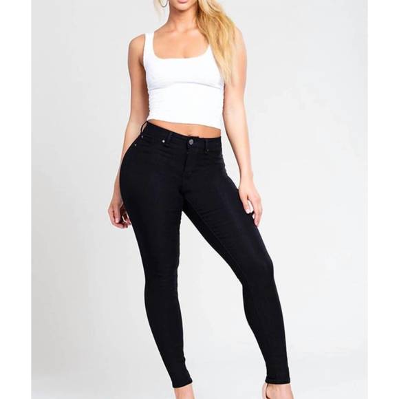 YMI | Pants & Jumpsuits | New Ymi Hyper Stretch Pants In Black | Poshmark
